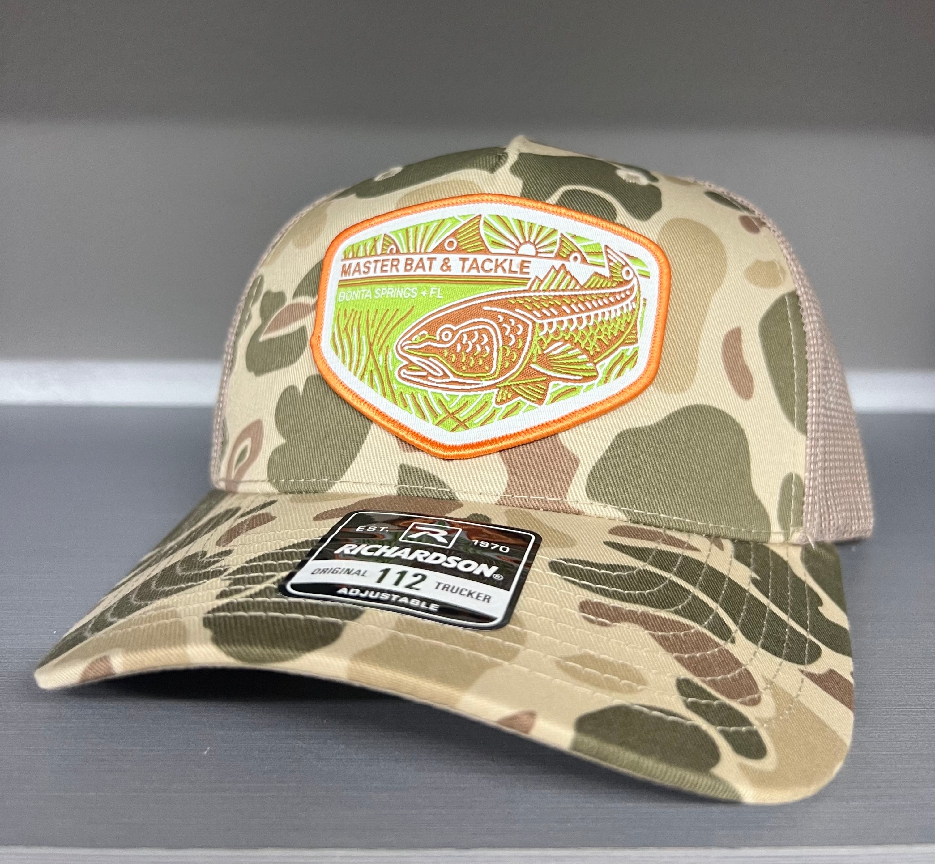 Redfish Patch - Army Duck Camo – Master Bait & Tackle