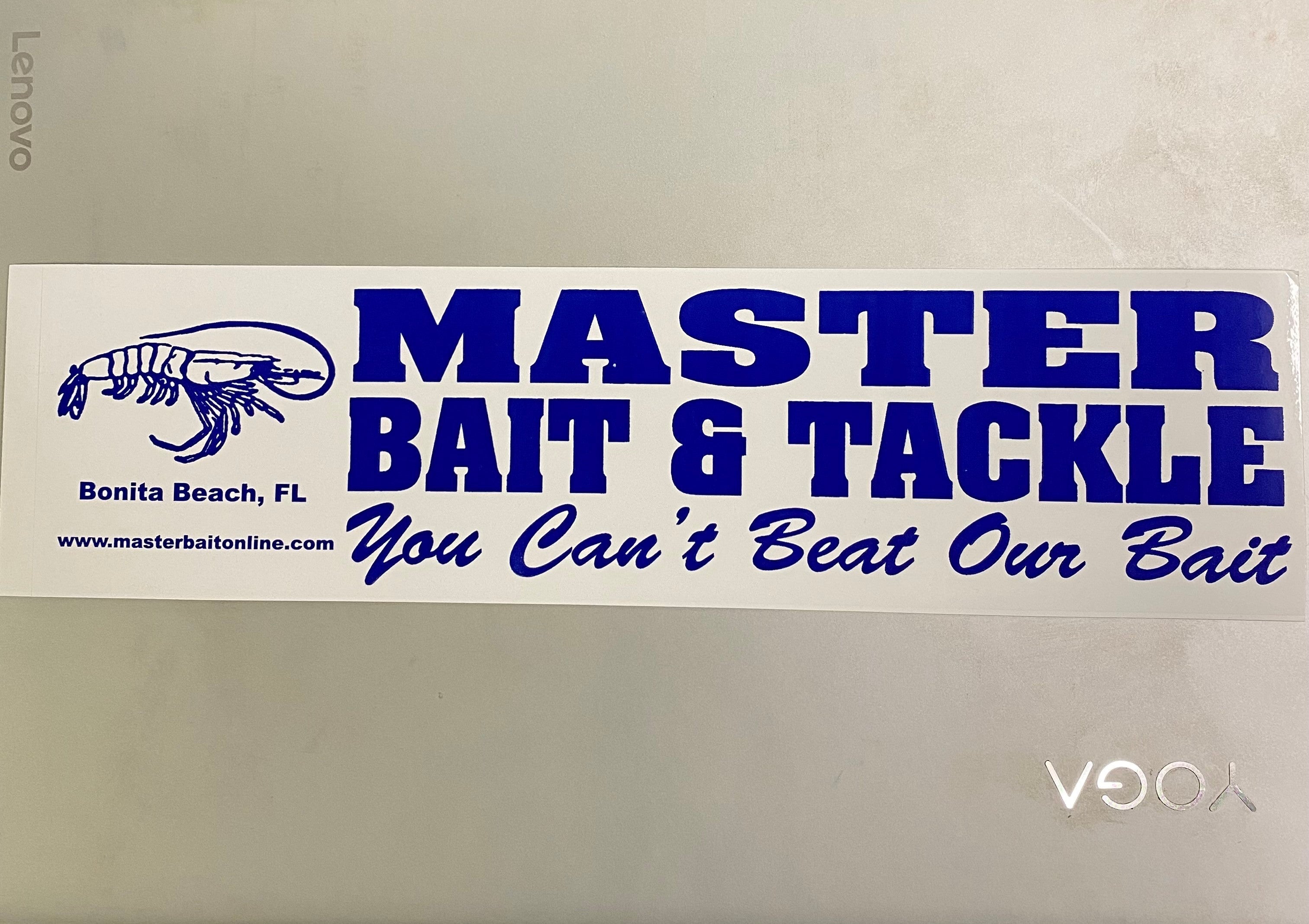 Sticker - MBT Bumper Sticker – Master Bait & Tackle